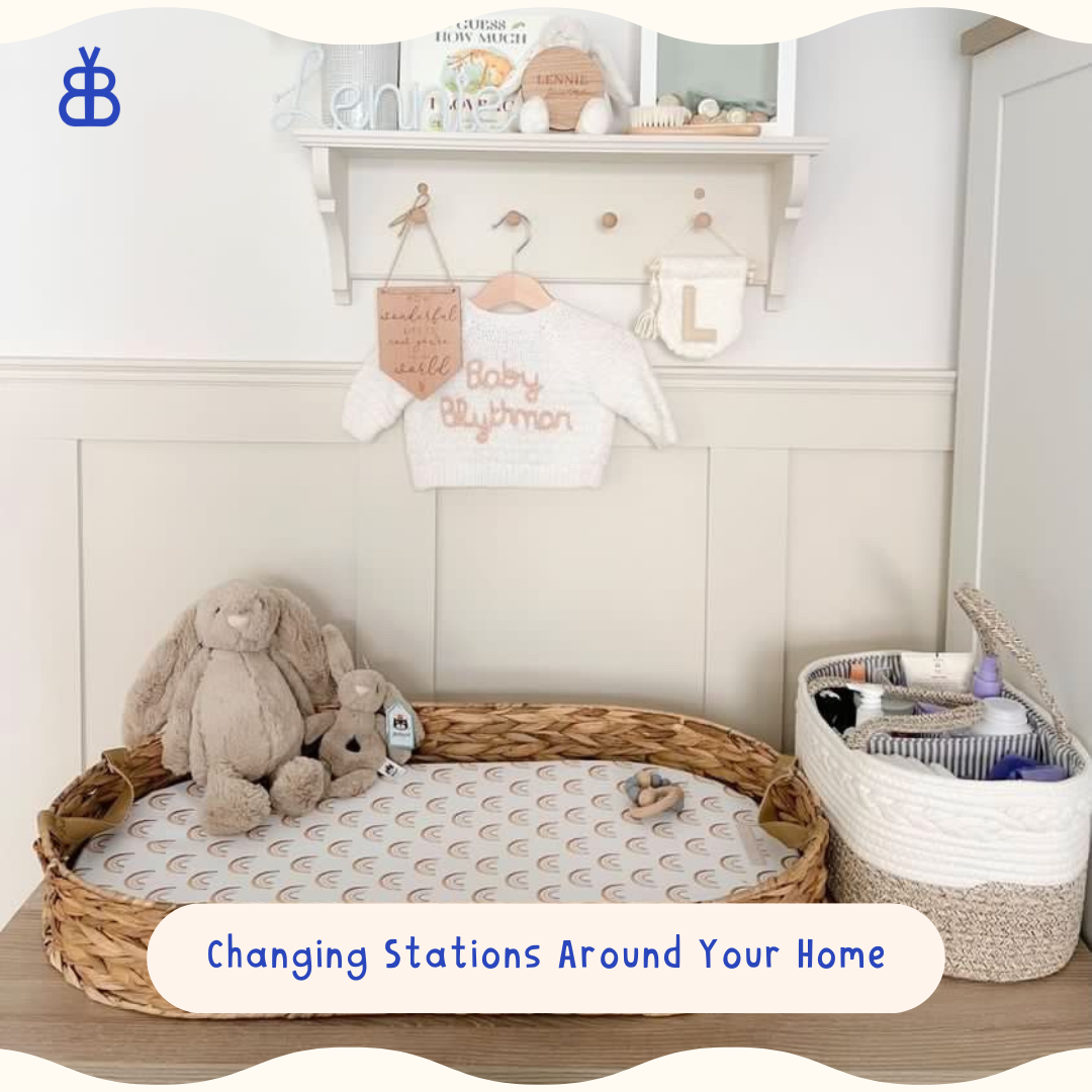 How to Set Up Practical Changing Stations Around Your Home | Bobbin and ...