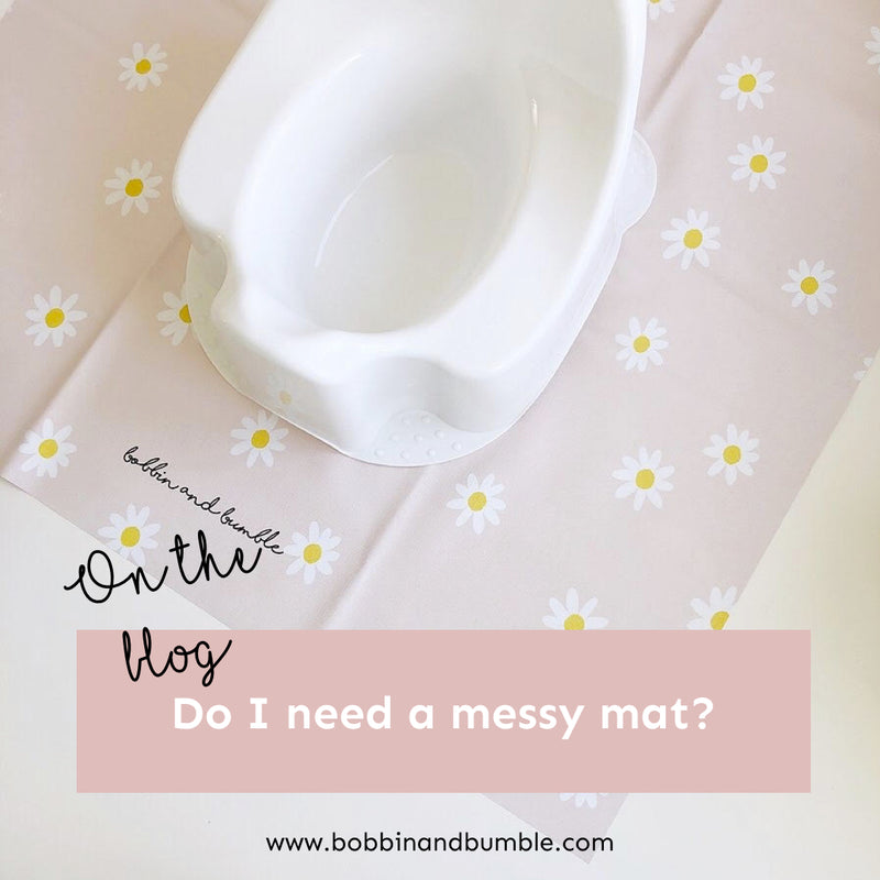 Do I need a Splash Mat? - Uses for your messy mats! | Bobbin and Bumble