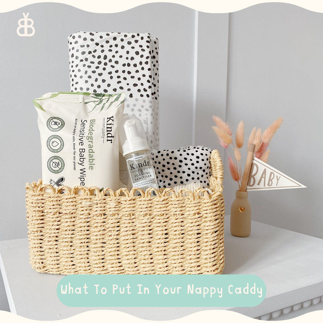 Why a Baby Nappy Caddy is a Must-Have for Newborns | Bobbin and Bumble