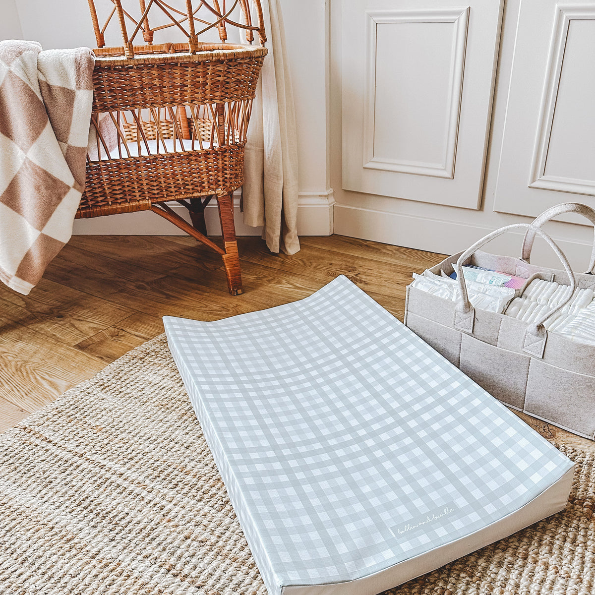 Anti-Roll Wedge Baby Changing Mats | Safe & Comfortable | Bobbin and Bumble