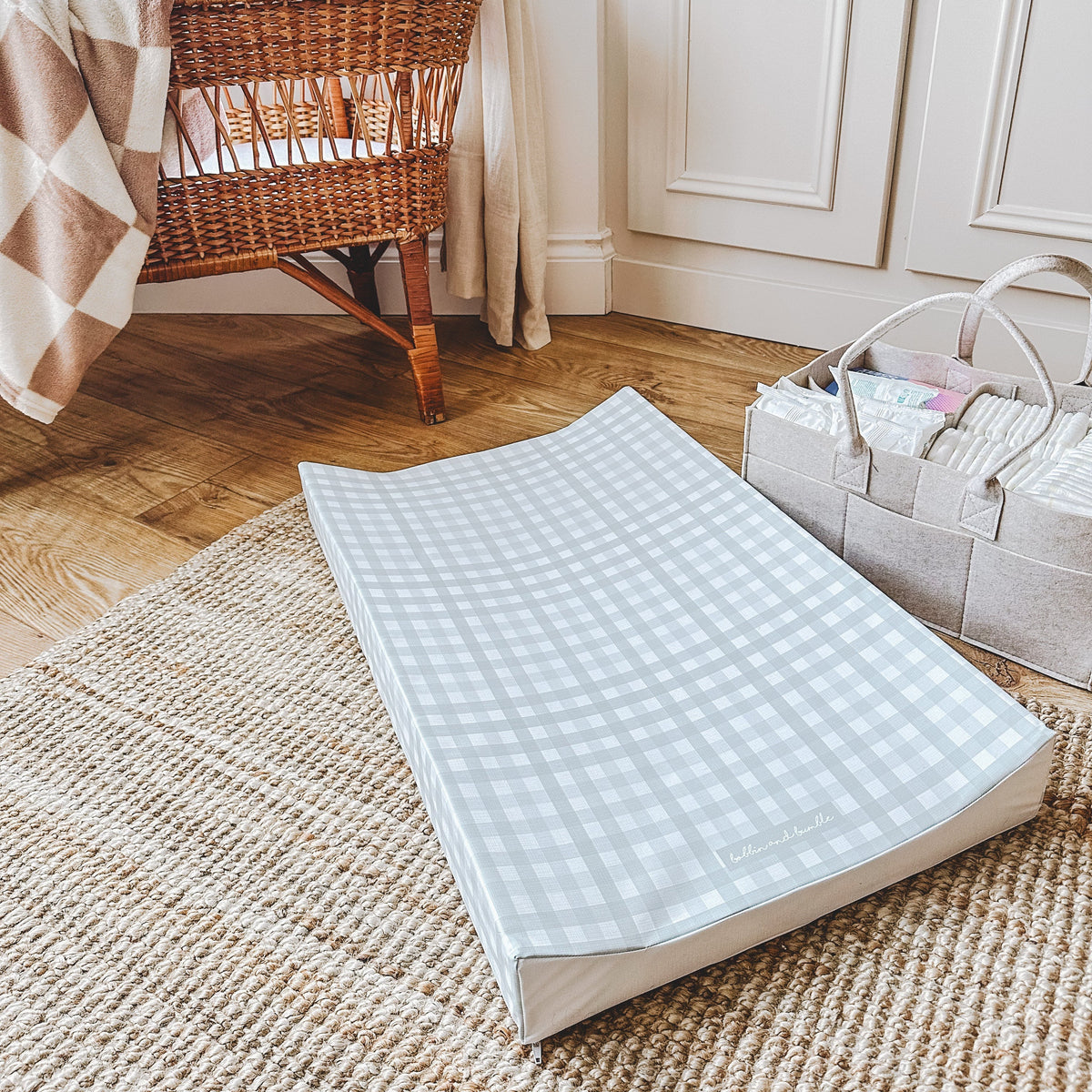 Gingham Themed Changing Mats & Accessories | Bobbin and Bumble