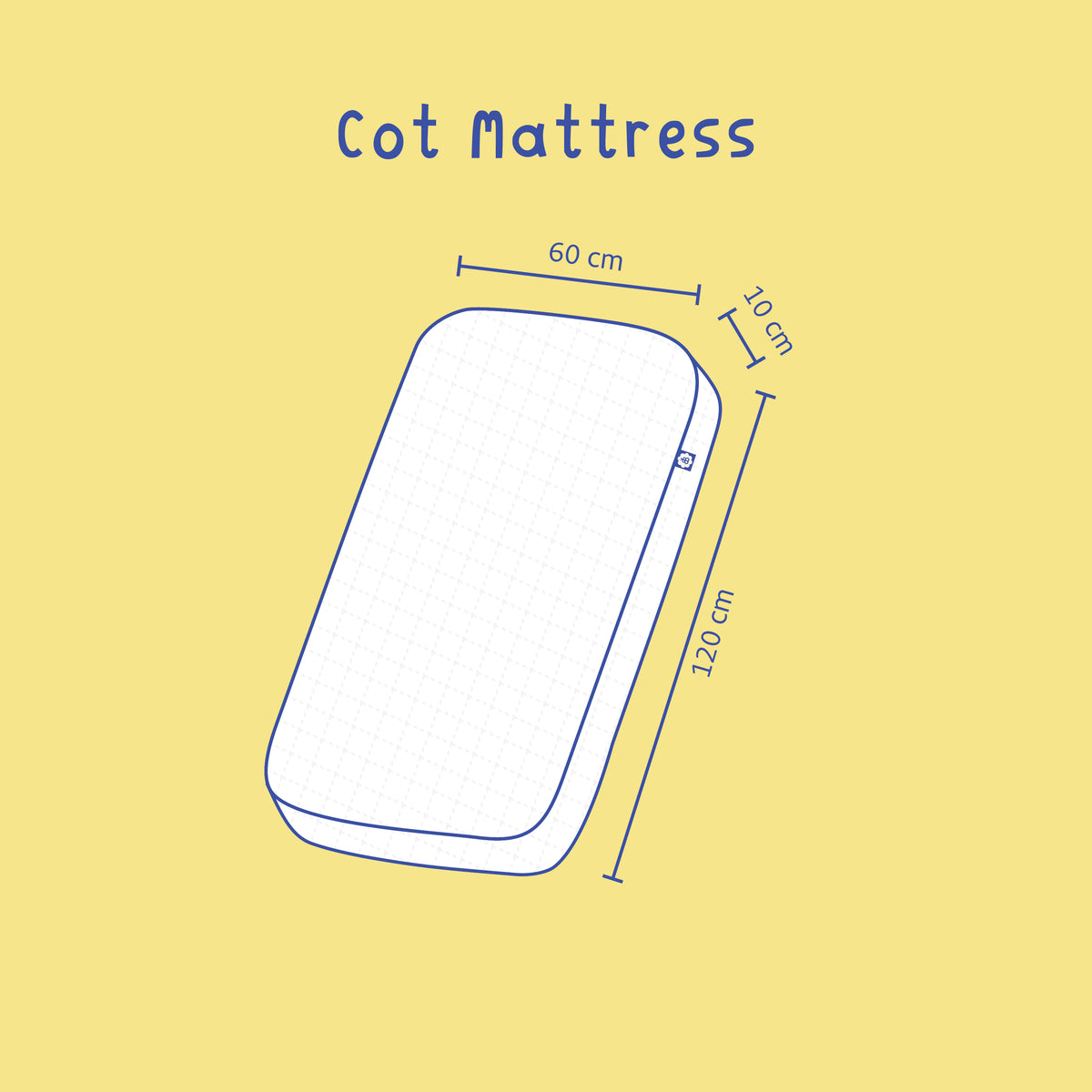Cot Mattress 120x60cm | Pocket Sprung & Organic | UK Delivery | Bobbin ...