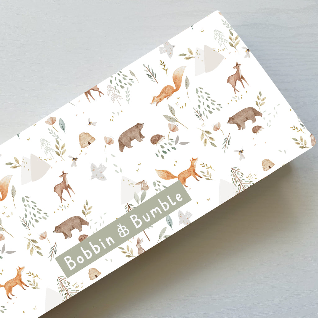 Travel Changing Mat - Woodland Animals | Bobbin and Bumble | Bobbin and ...