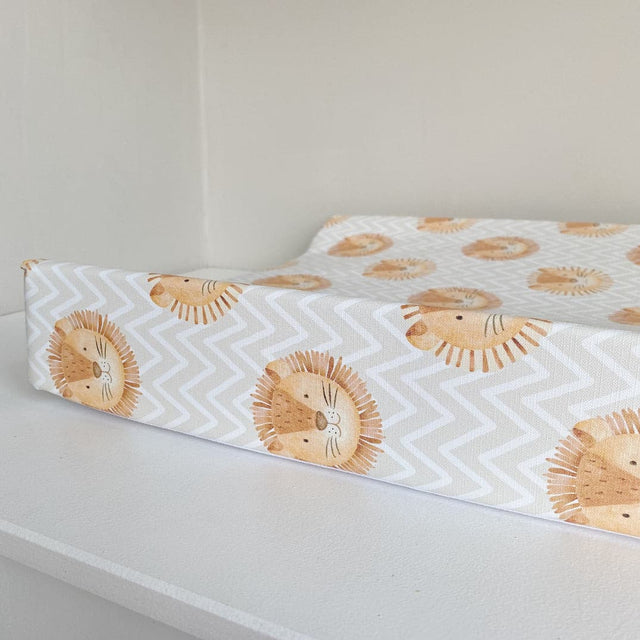 Baby Wedge Changing Mat - Lion Print | Bobbin and Bumble | Bobbin and ...